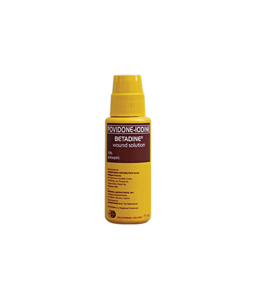Betadine Wound Solution (povidone-iodine) 15ml | Shield Drugstore Online