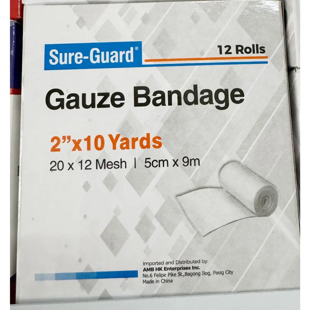 Sure-Guard gauze bandage 2x10 | Shield Drugstore Online
